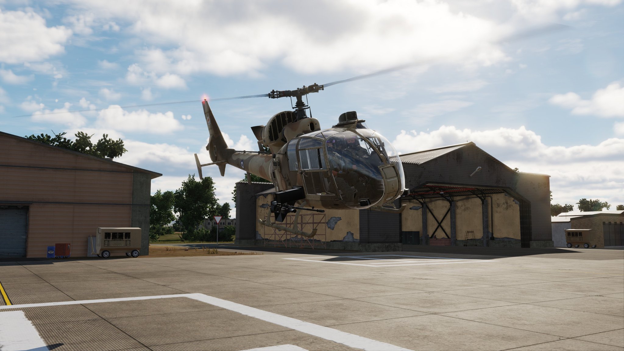 The scout chopper with some punch! Polychop’s DCS: SA342 Gazelle full ...