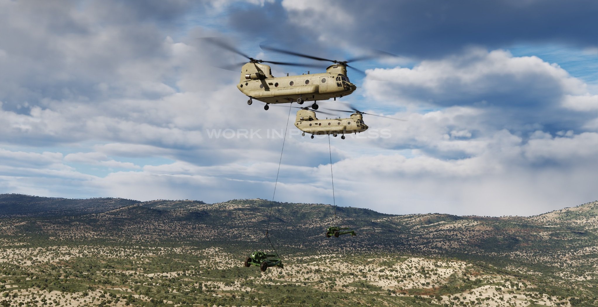 DCS details on new F10 features, CH-47F progress, Sinai major update ...