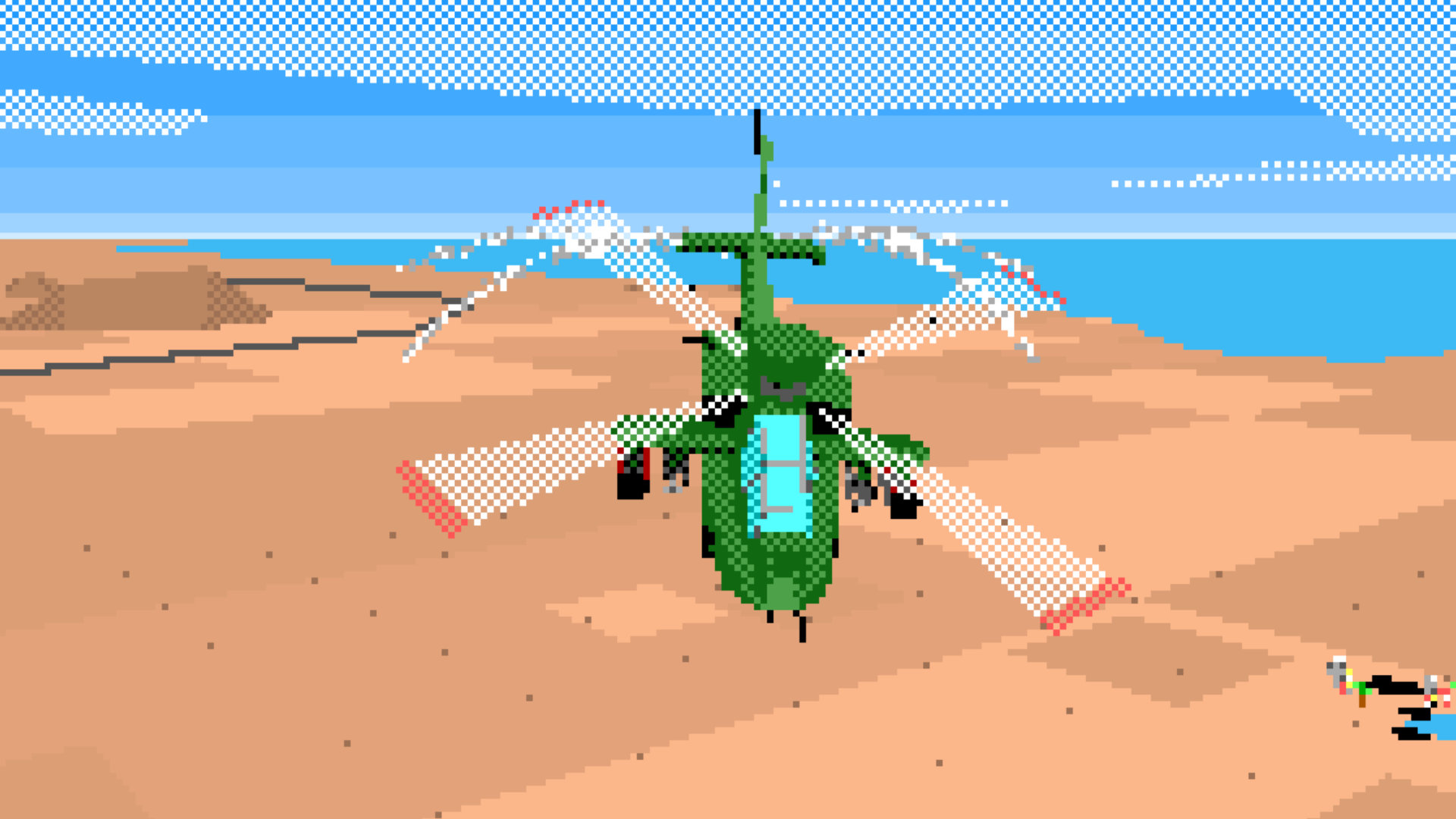 A retro helicopter sim! Thunder Helix early access overview! – Stormbirds