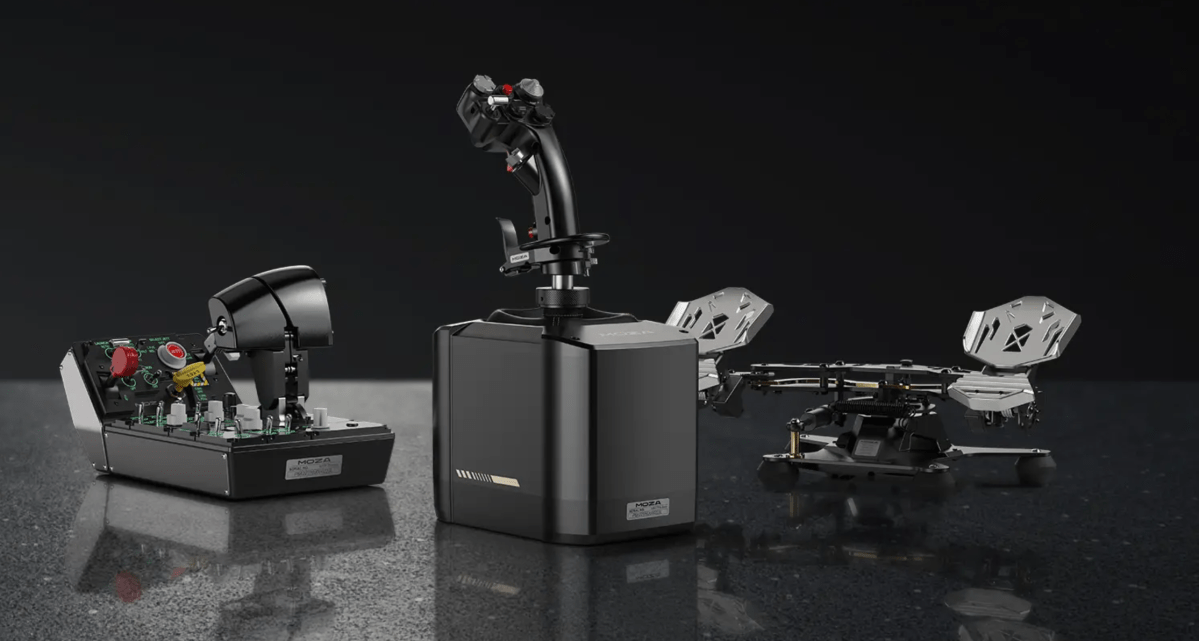 MOZA pre-orders are up for their grip, force-feedback base – Stormbirds