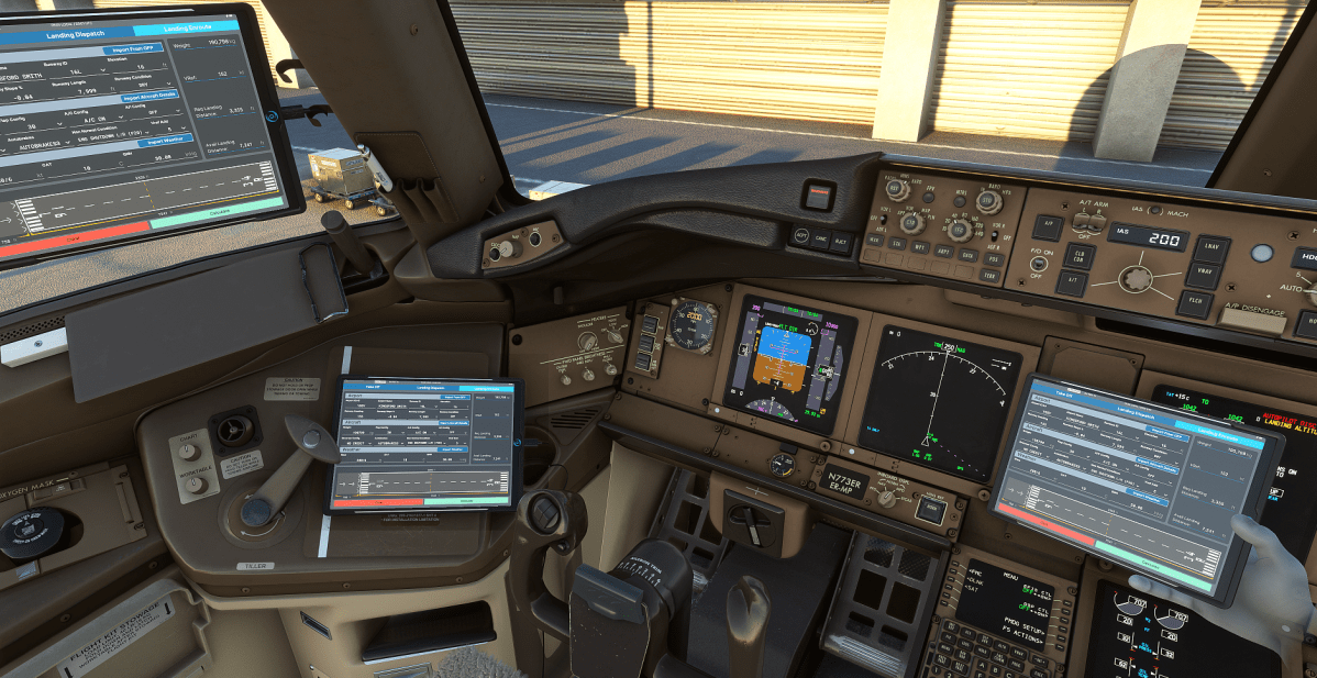 New PMDG 777 trailer, tablet info – Stormbirds