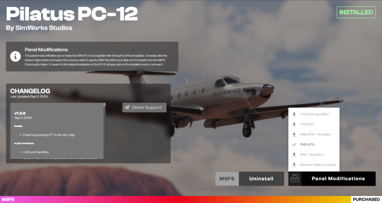 Overcoming the quirks! Full review of SimWorks Studios PC-12 for MSFS ...