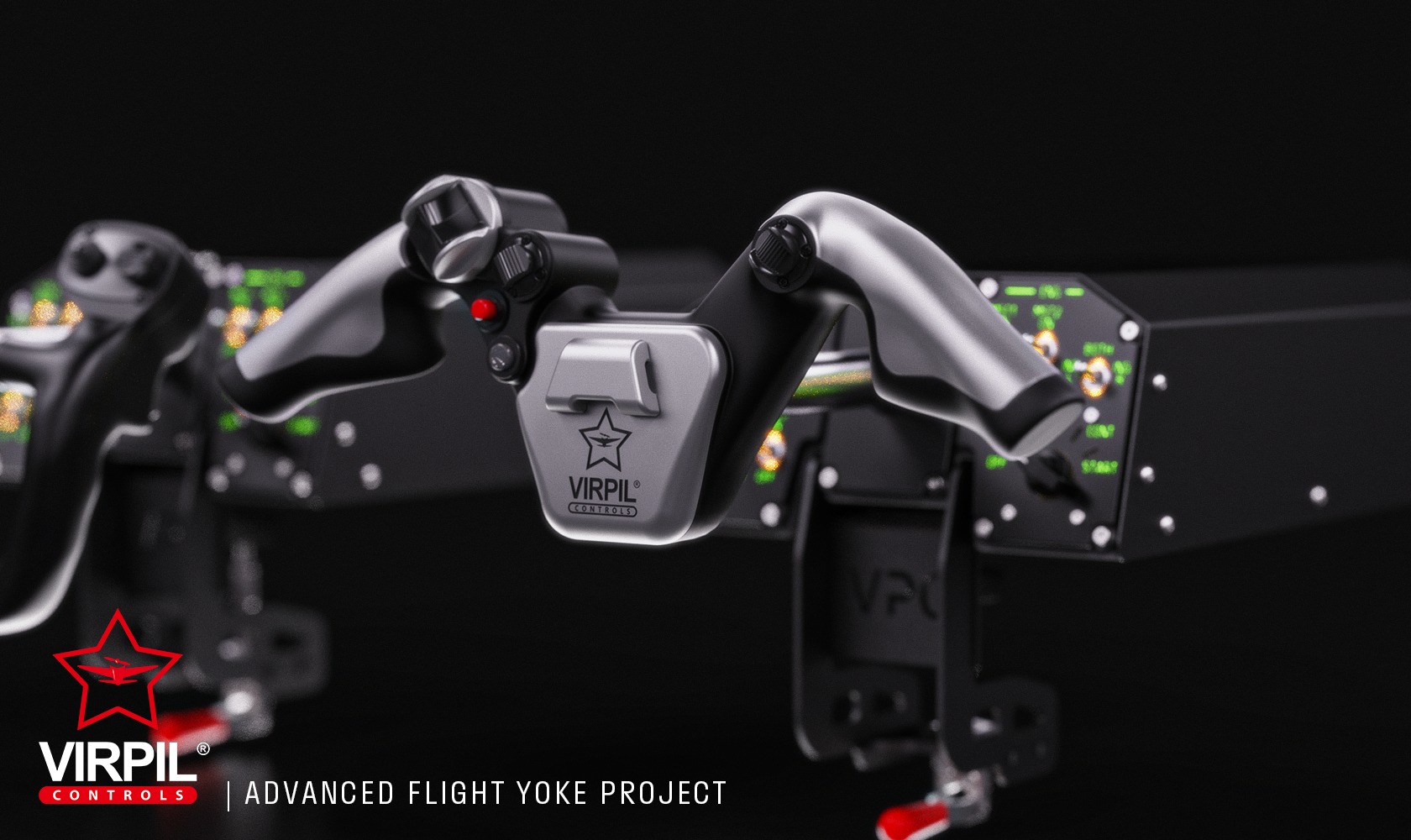 VIRPIL reveal Advanced Flight Yoke Project – Stormbirds