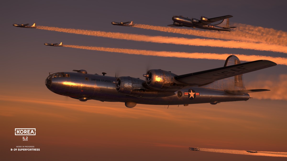 IL-2 Korea dev update focuses on B-29, massed bomber formations ...