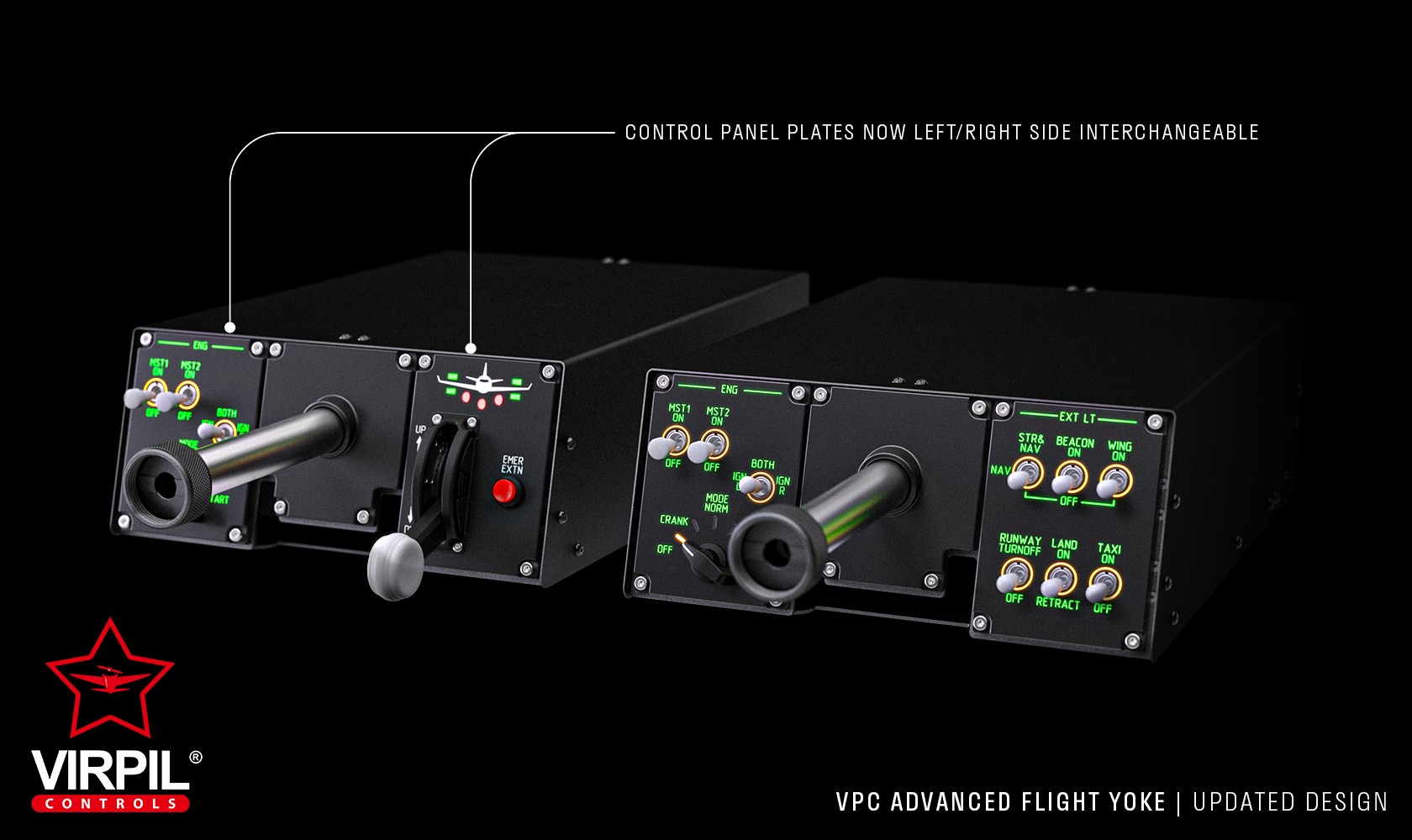 VIRPIL yoke project reaches Kickstarer goal early, gets a design update ...