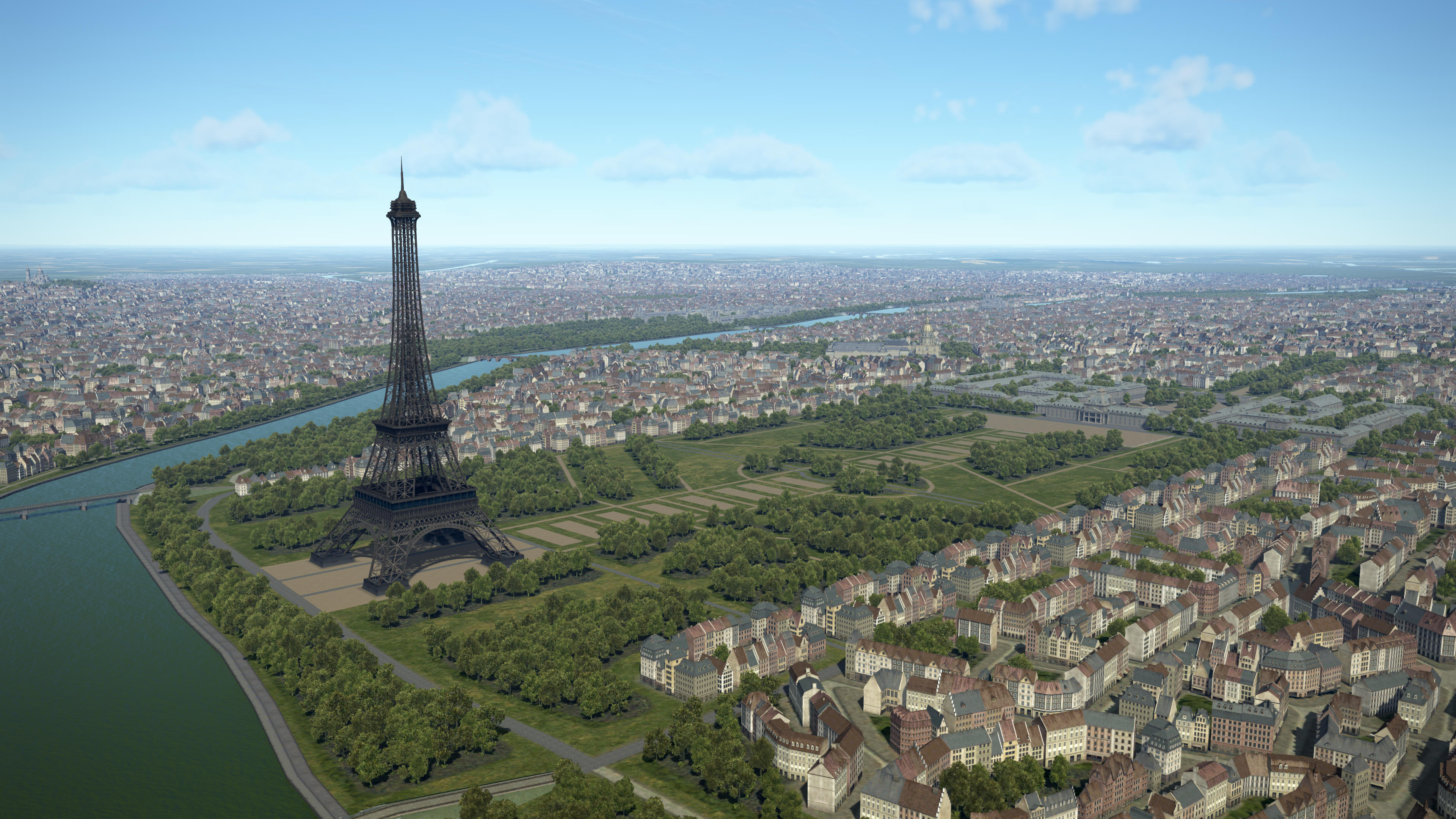 Checking out Paris on the updated Western Front map for Flying Circus ...