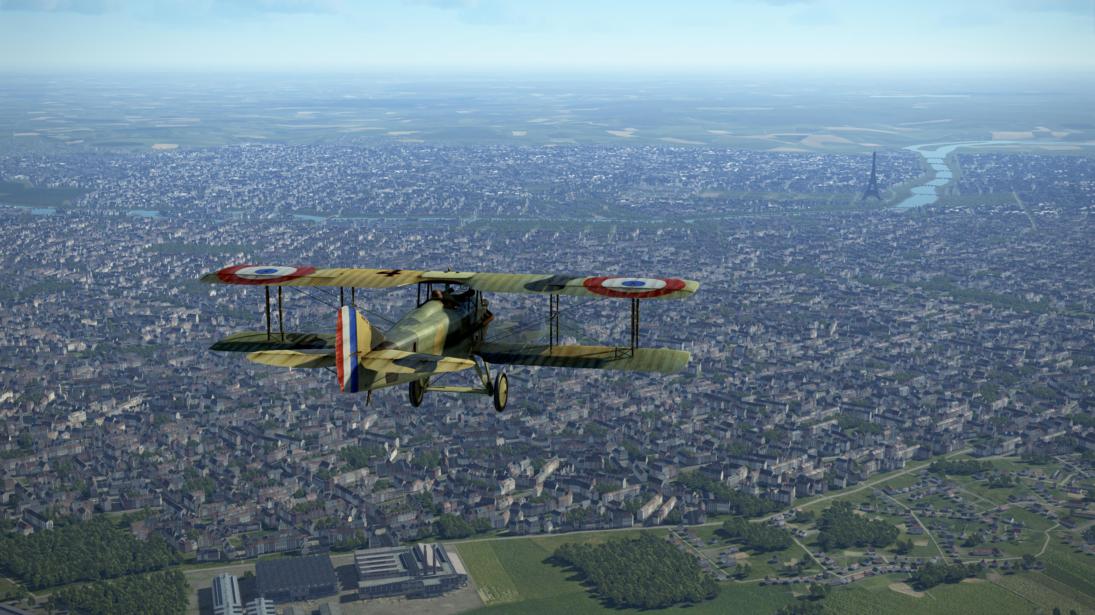 Checking out Paris on the updated Western Front map for Flying Circus ...