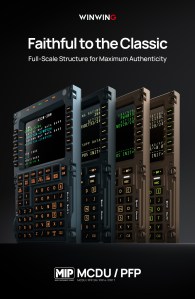 WinWing preparing to launch MIP Series airliner MCDU/FMC panels ...