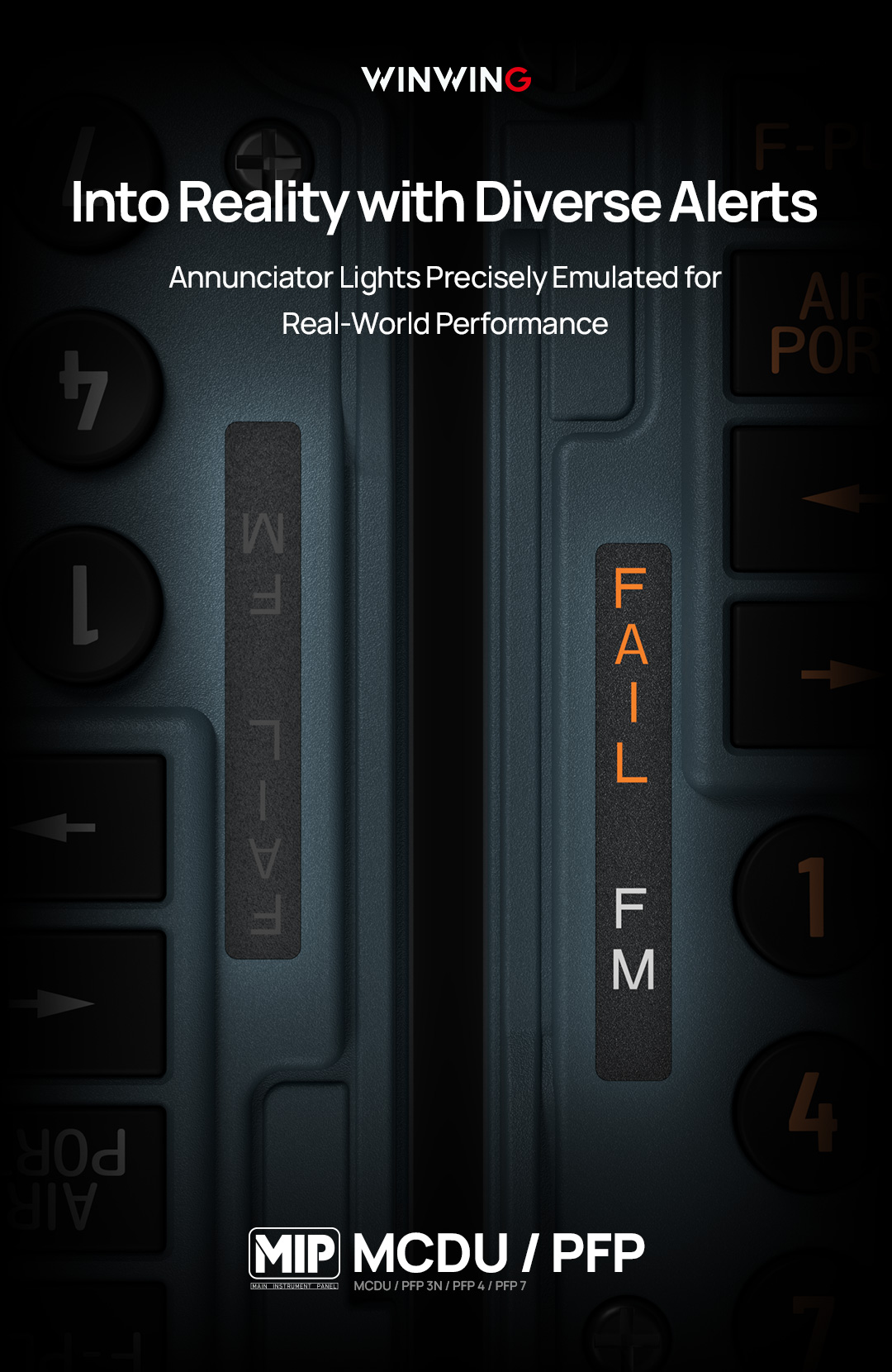 WinWing preparing to launch MIP Series airliner MCDU/FMC panels ...