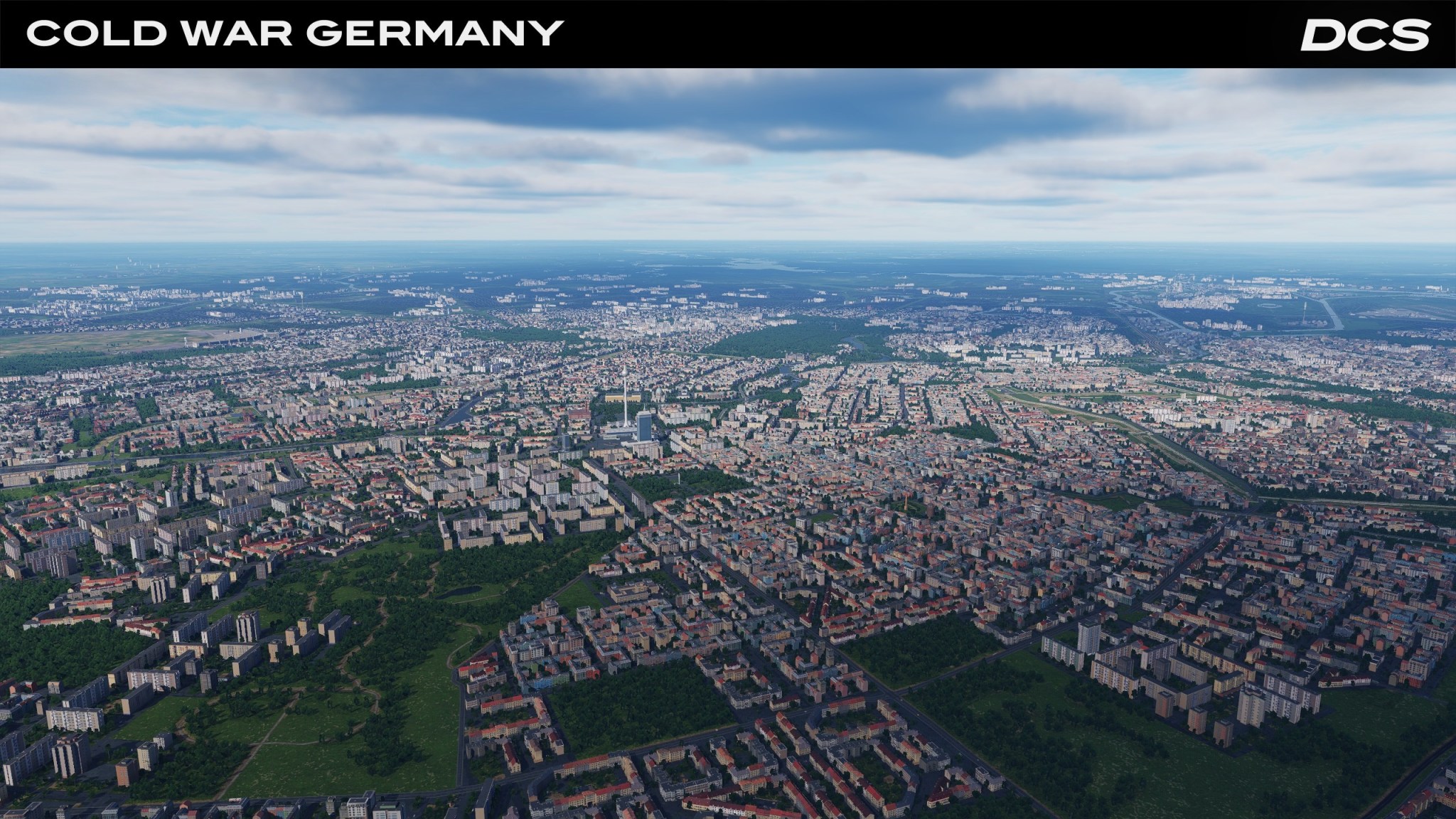 Eagle Dynamics and Ugra Media showcase DCS: Cold War Germany map ...