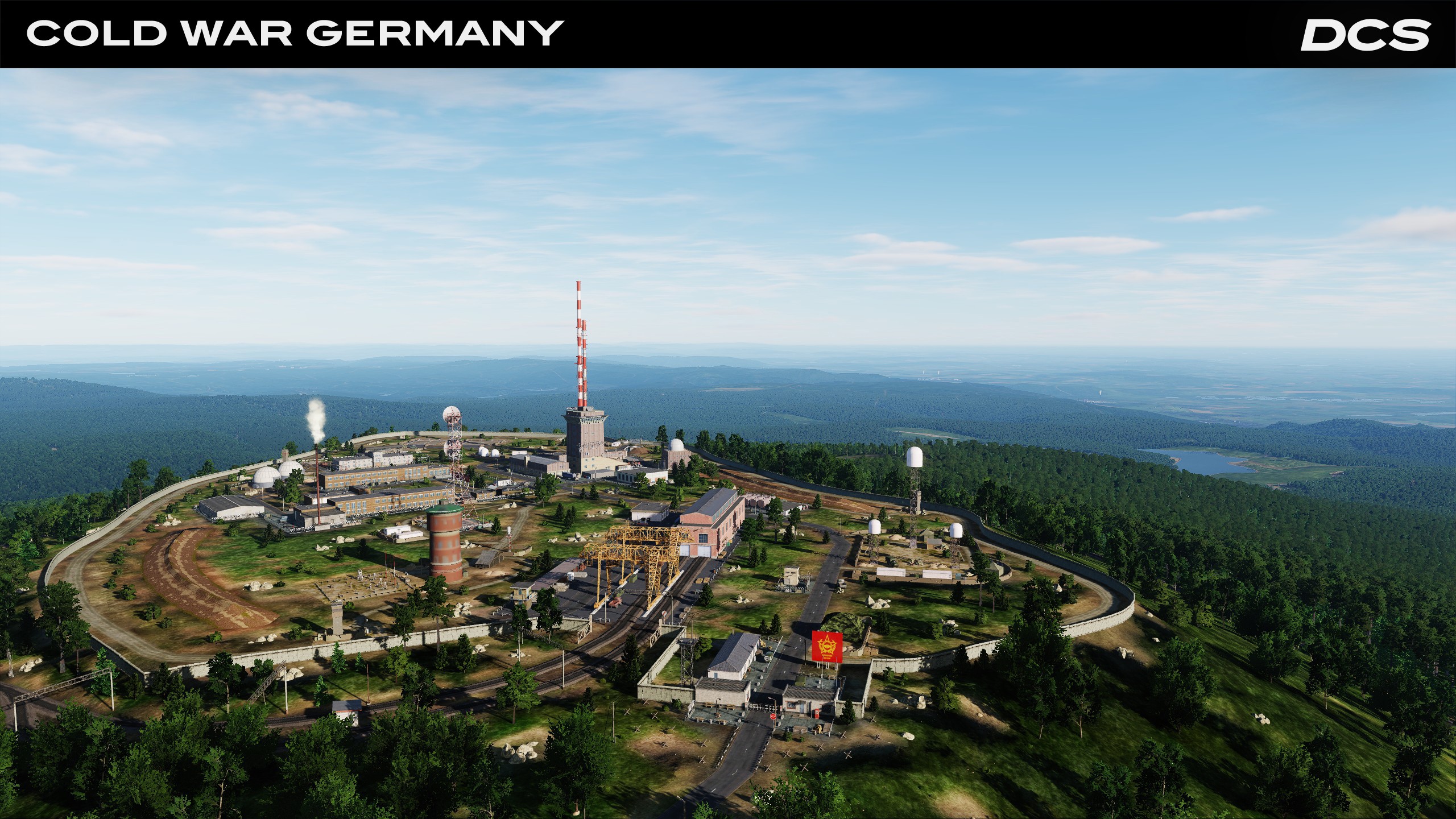 Eagle Dynamics and Ugra Media showcase DCS: Cold War Germany map ...