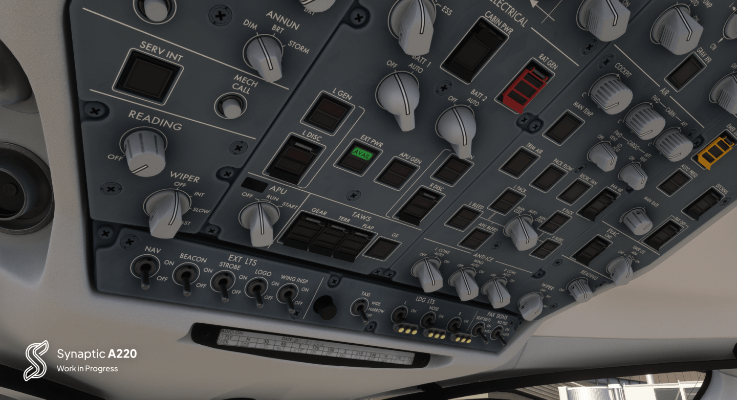 Synaptic provide A220 progress update – Stormbirds