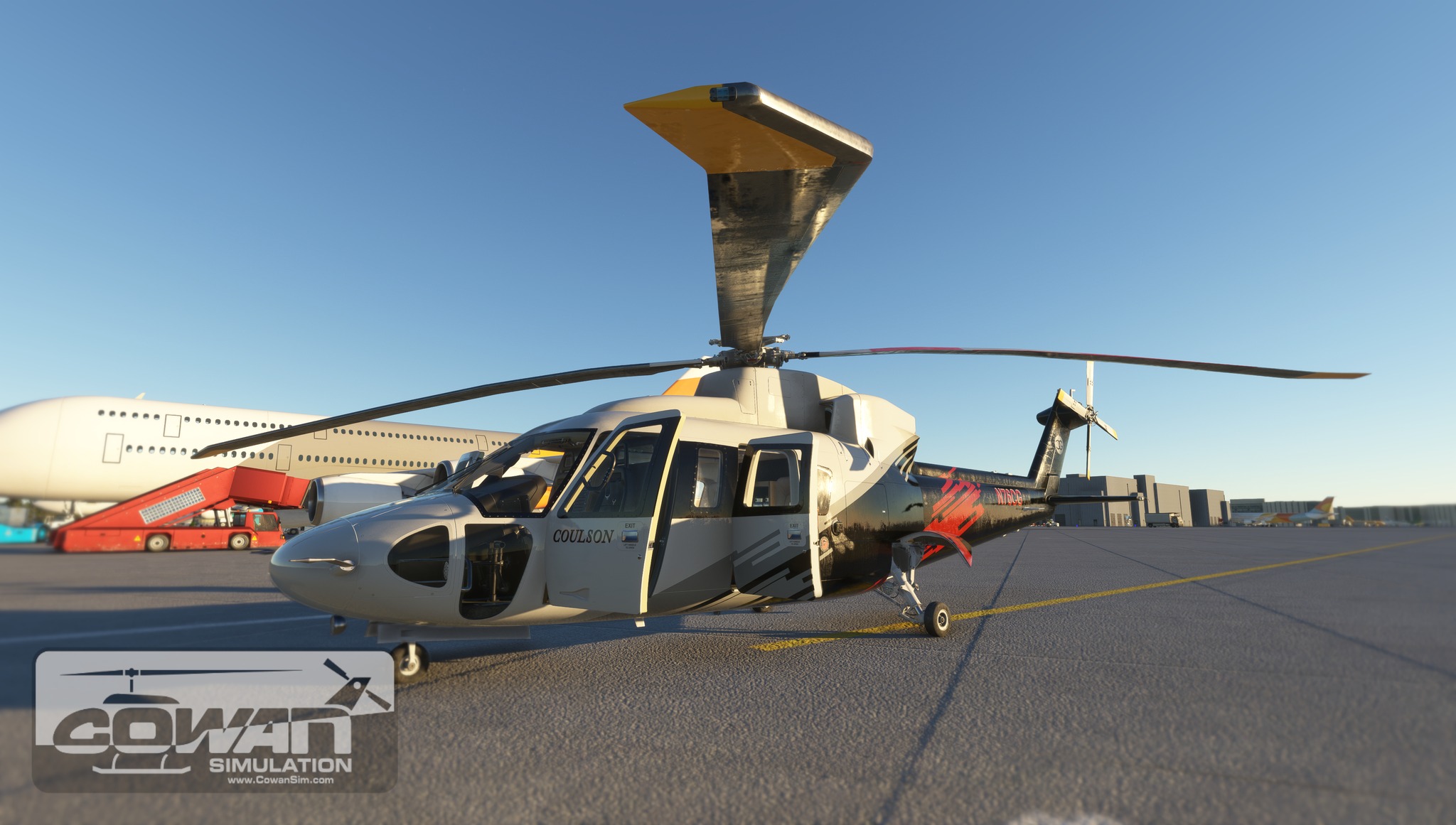 Cowan Sim reveals more details on S76C++ for Microsoft Flight Simulator and talks other projects ...
