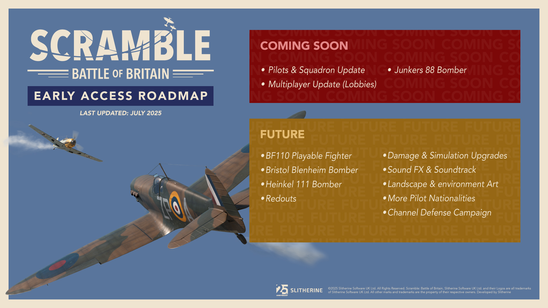 Scramble: Battle of Britain roadmap update – Stormbirds