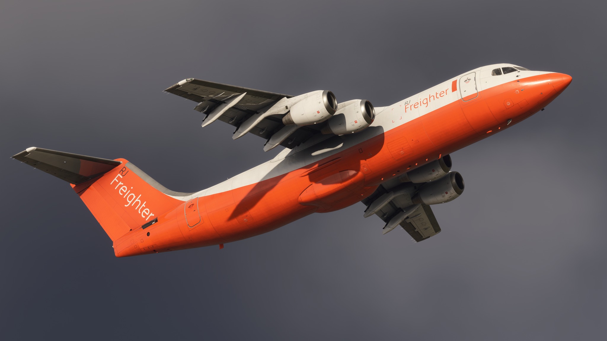 Just Flight announce RJ QT Freighter variant for their MSFS Avro RJ ...
