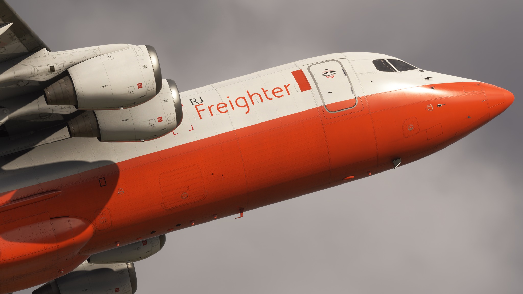 Just Flight announce RJ QT Freighter variant for their MSFS Avro RJ ...