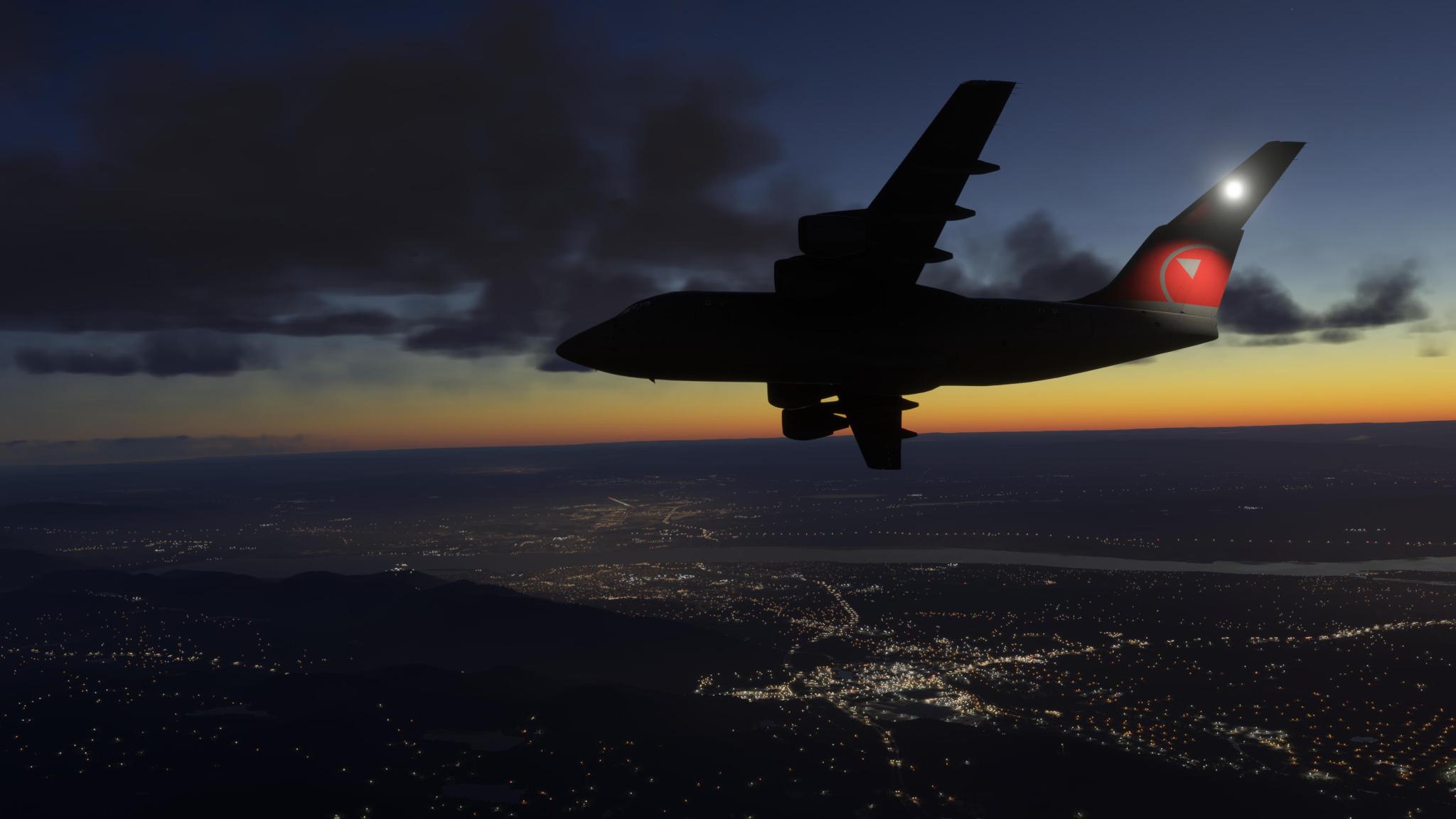 The best regional jet has four engines? Just Flight Avro RJ full review ...