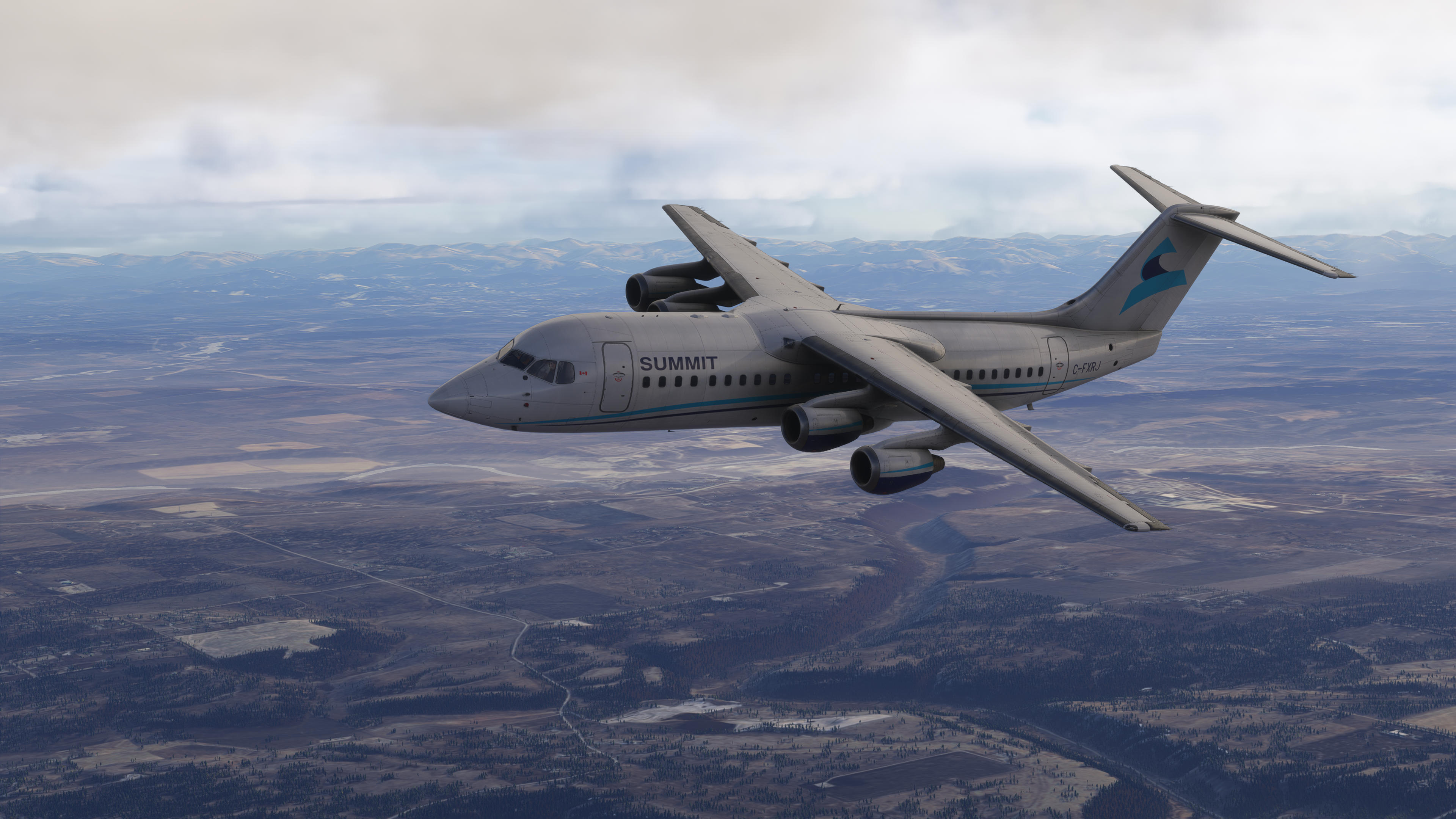 The best regional jet has four engines? Just Flight Avro RJ full review review – Stormbirds