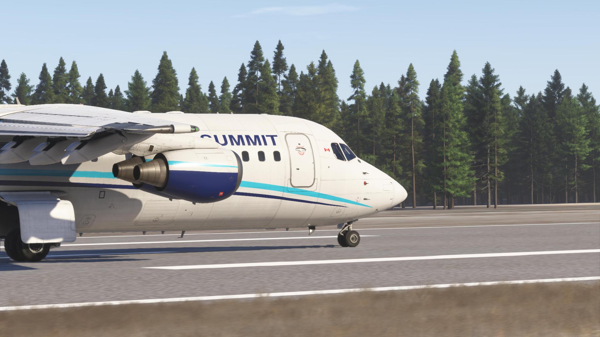 The best regional jet has four engines? Just Flight Avro RJ full review ...
