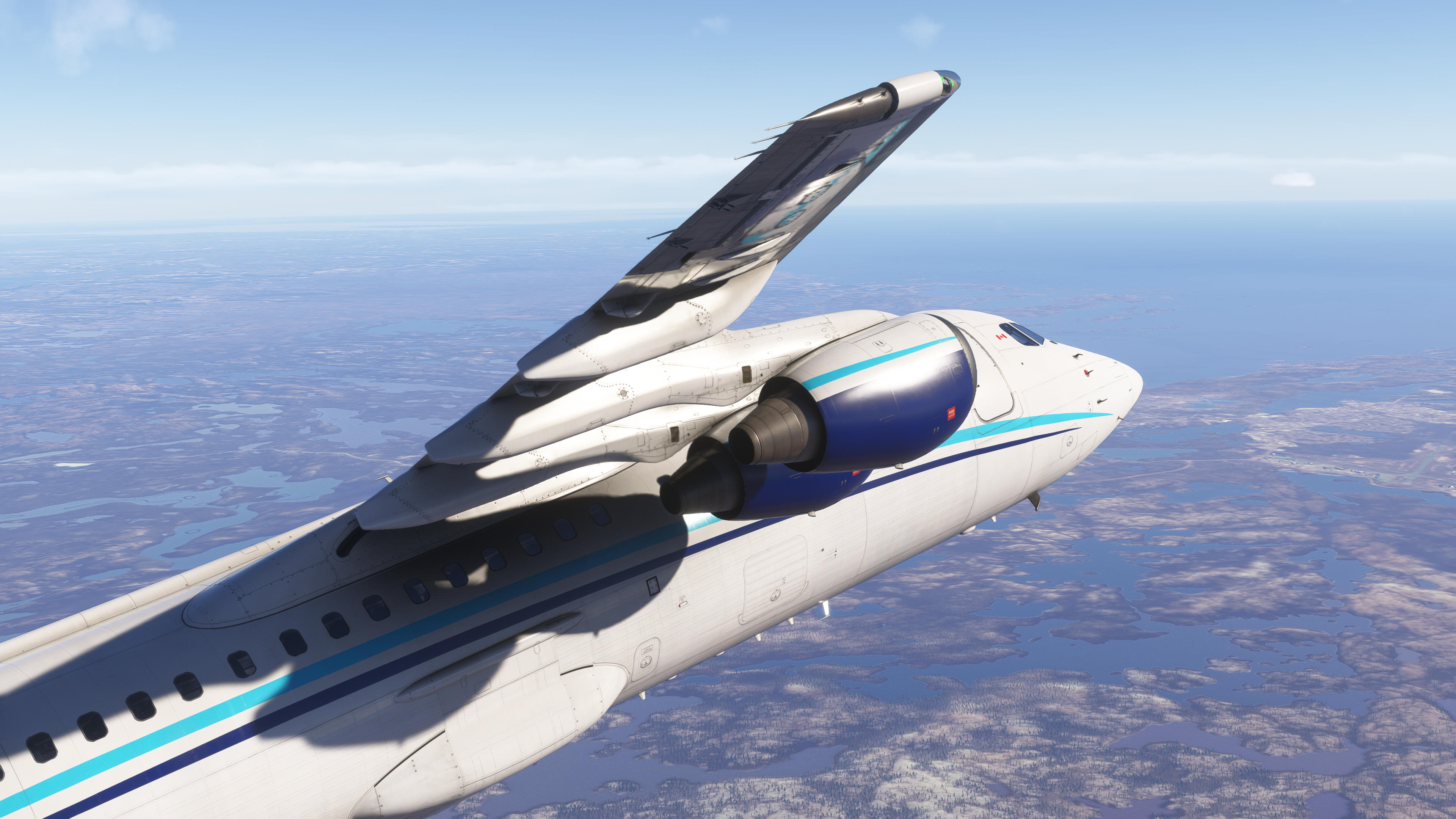 The best regional jet has four engines? Just Flight Avro RJ full review ...