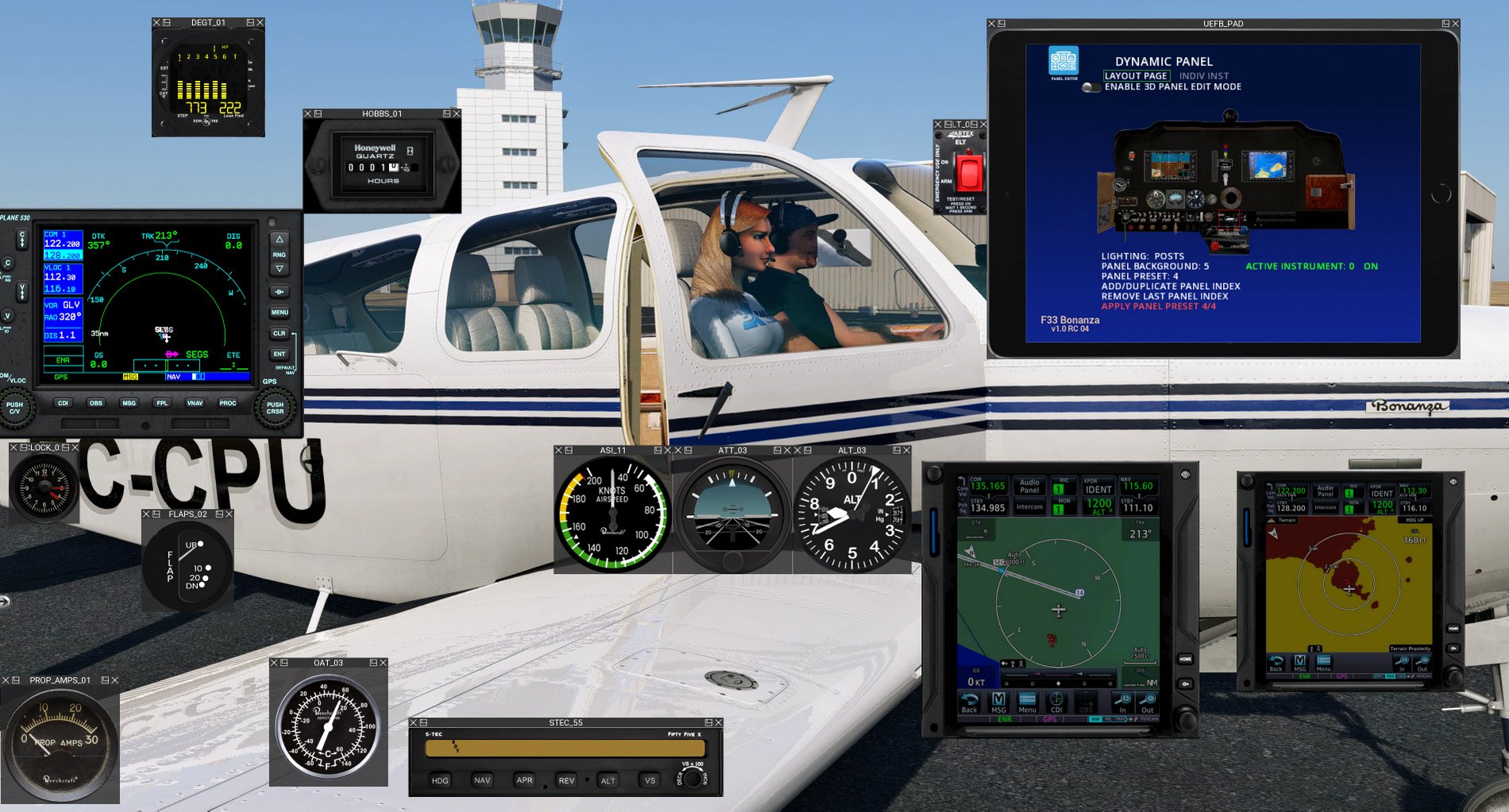 Thranda release Bonanza F33 as part of their series of customizable X ...