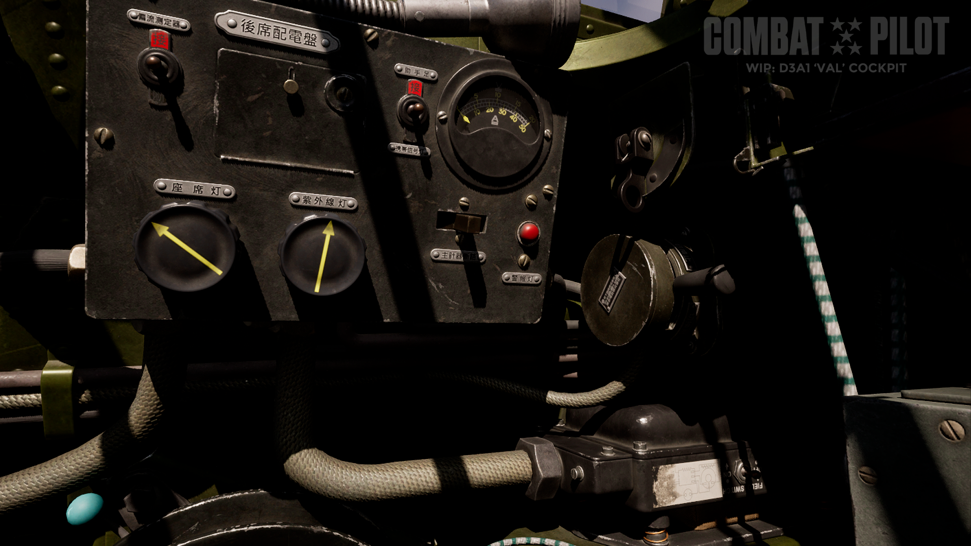 Combat Pilot sneak peek D3A and F4F cockpit textures – Stormbirds