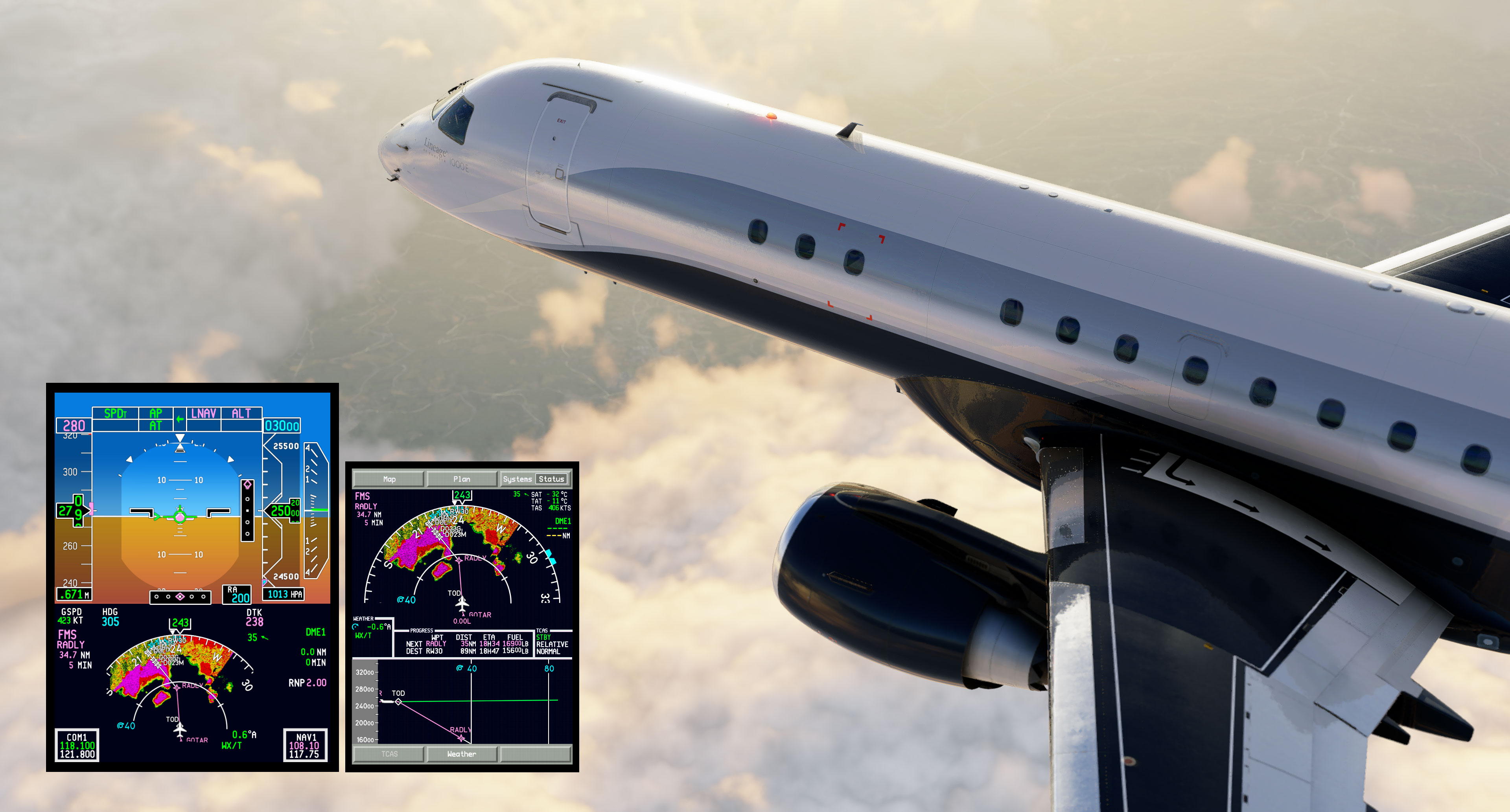X-Craft’s updates E-Jets 2 series to support X-Plane’s new radar system ...