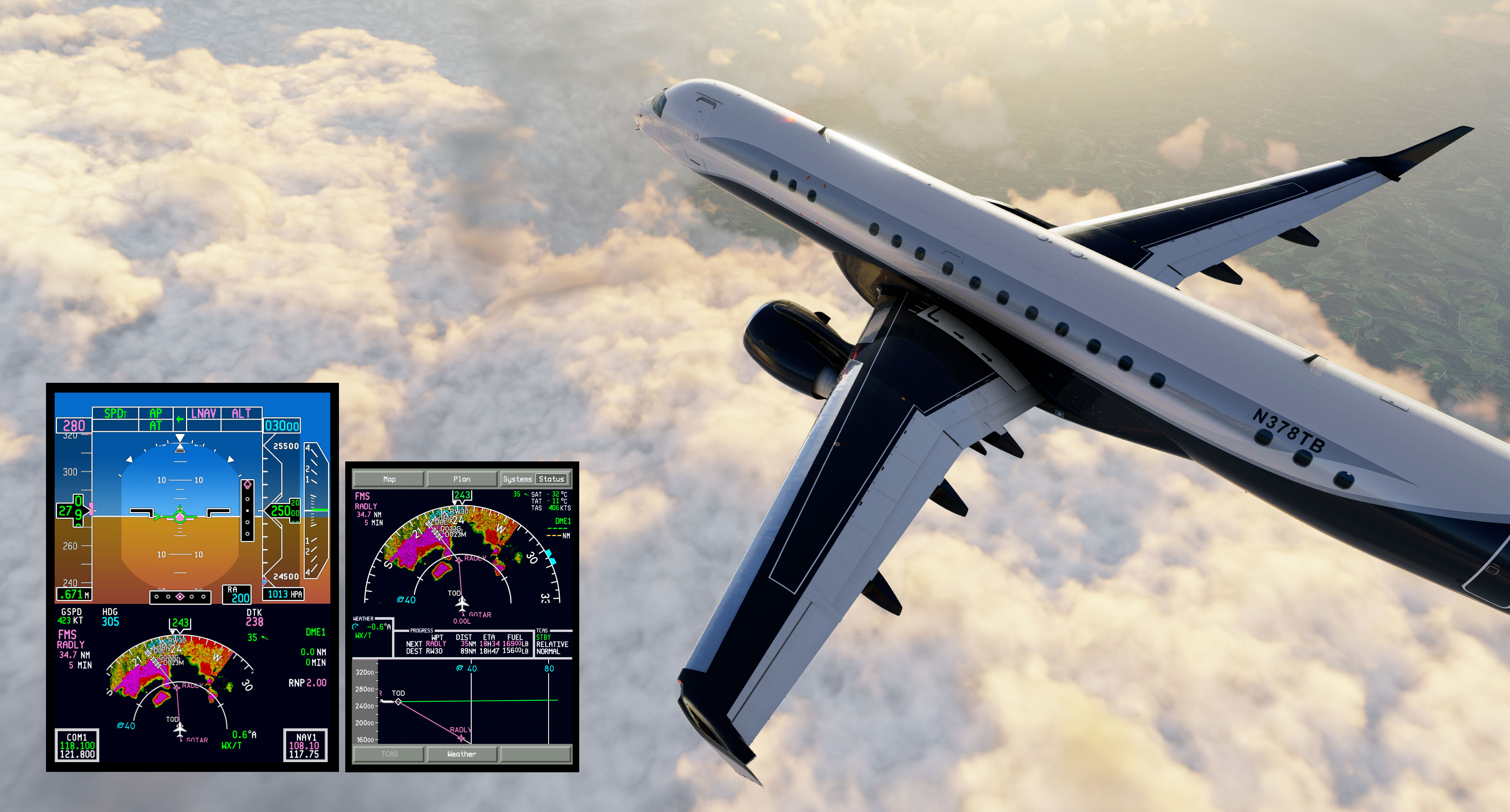 X-Craft’s updates E-Jets 2 series to support X-Plane’s new radar system ...