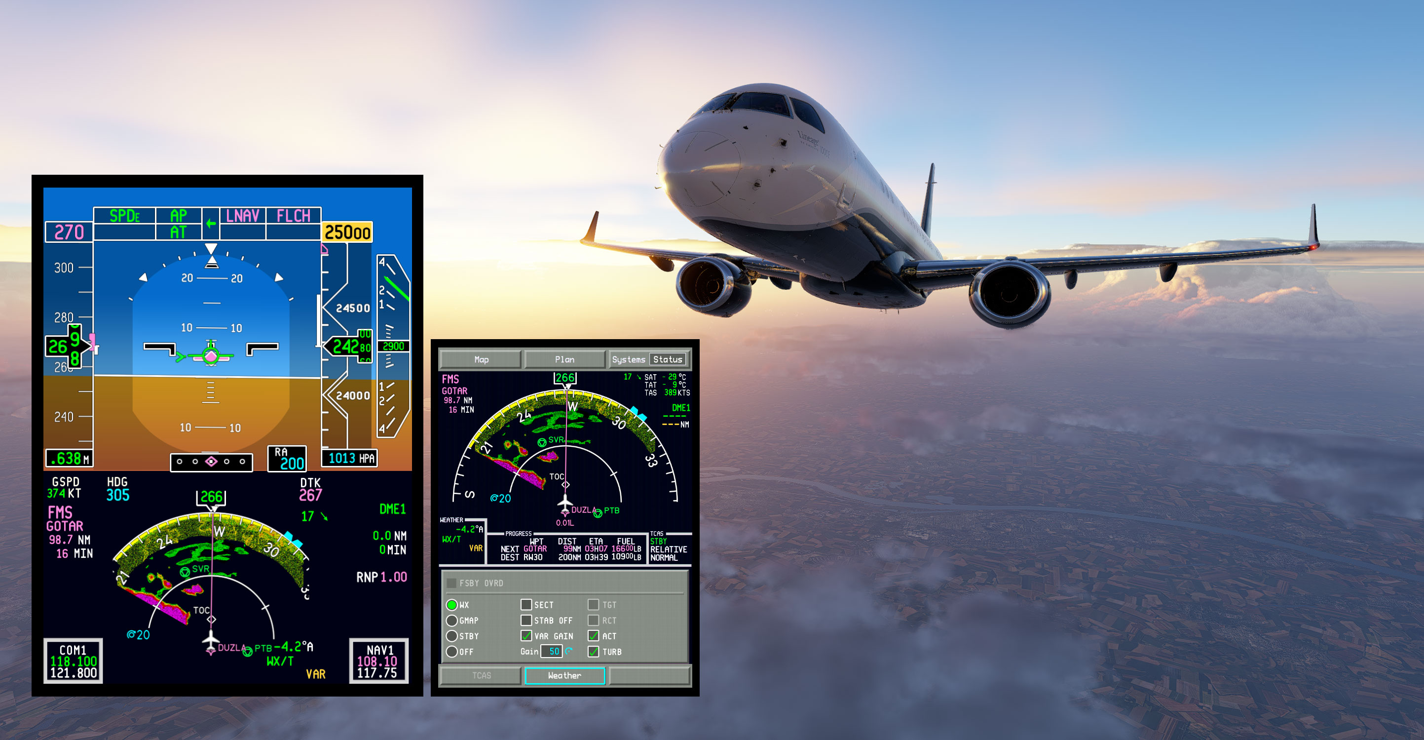X-Craft’s updates E-Jets 2 series to support X-Plane’s new radar system ...