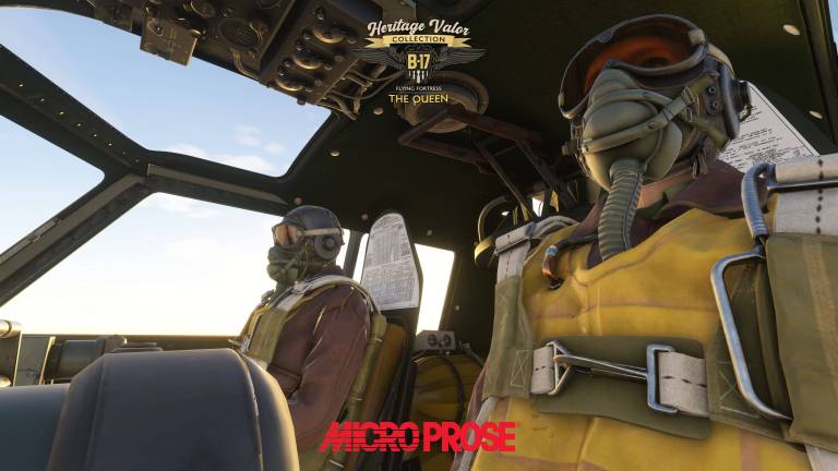Fly the Fortress with MicroProse and their new B-17G for Microsoft ...