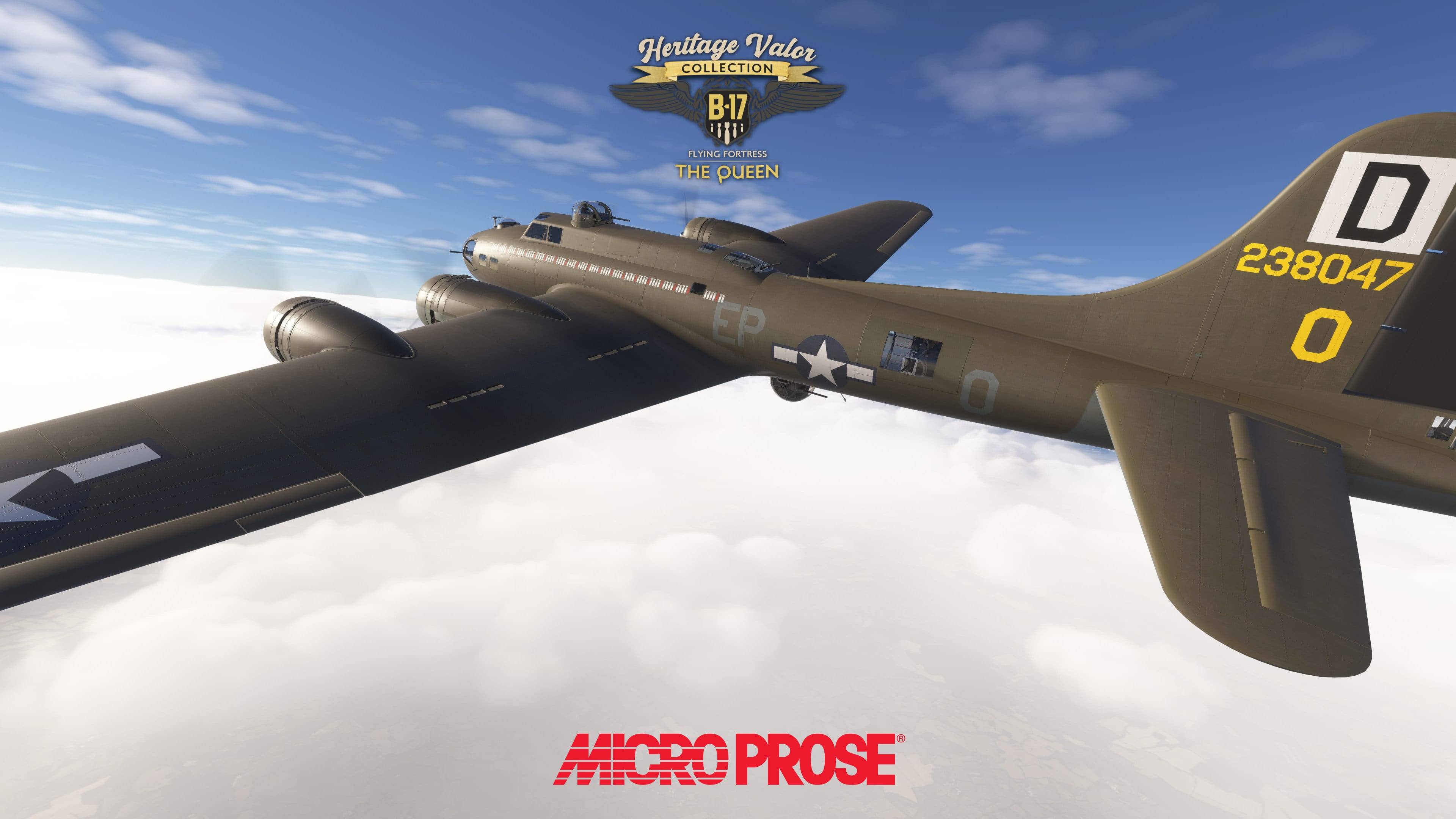 Fly the Fortress with MicroProse and their new B-17G for Microsoft ...