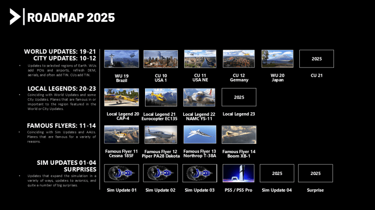 Microsoft Flight Simulator roadmap – Stormbirds