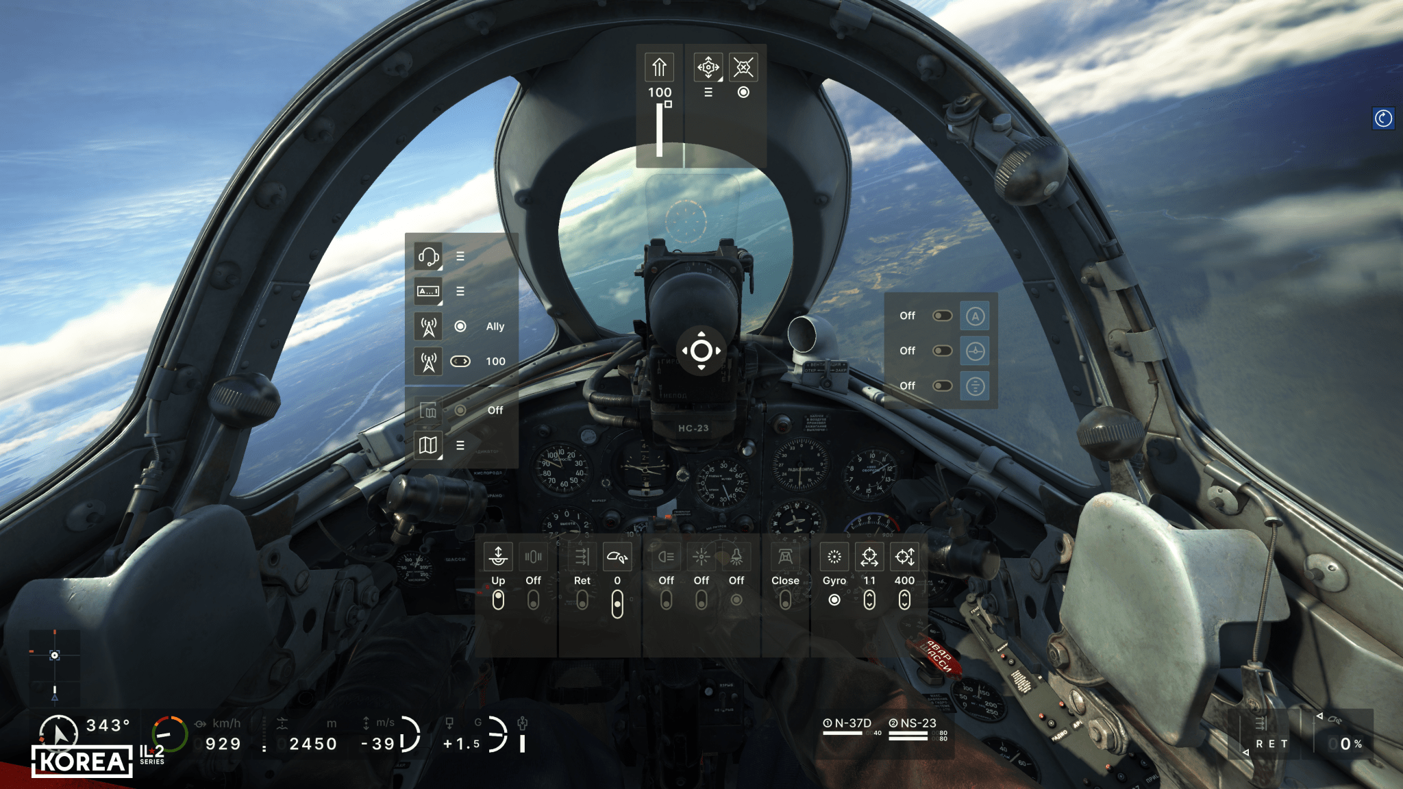 IL-2 Korea’s updated GUI should make managing aircraft and controls a ...